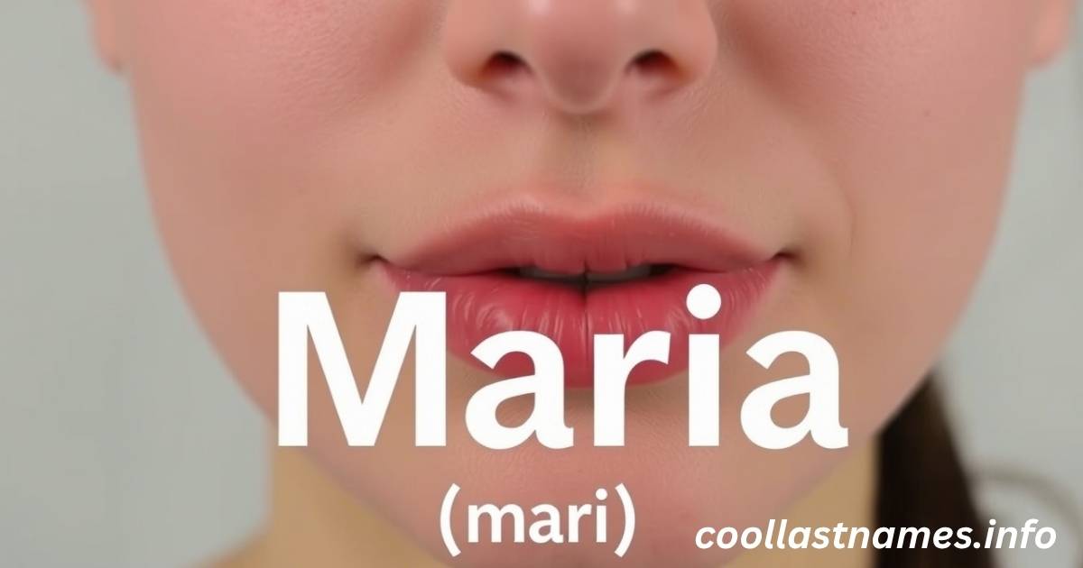 Maria meaning in Arabic, origin and popularity