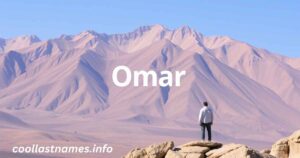 Omar meaning in Arabic, origin and popularity