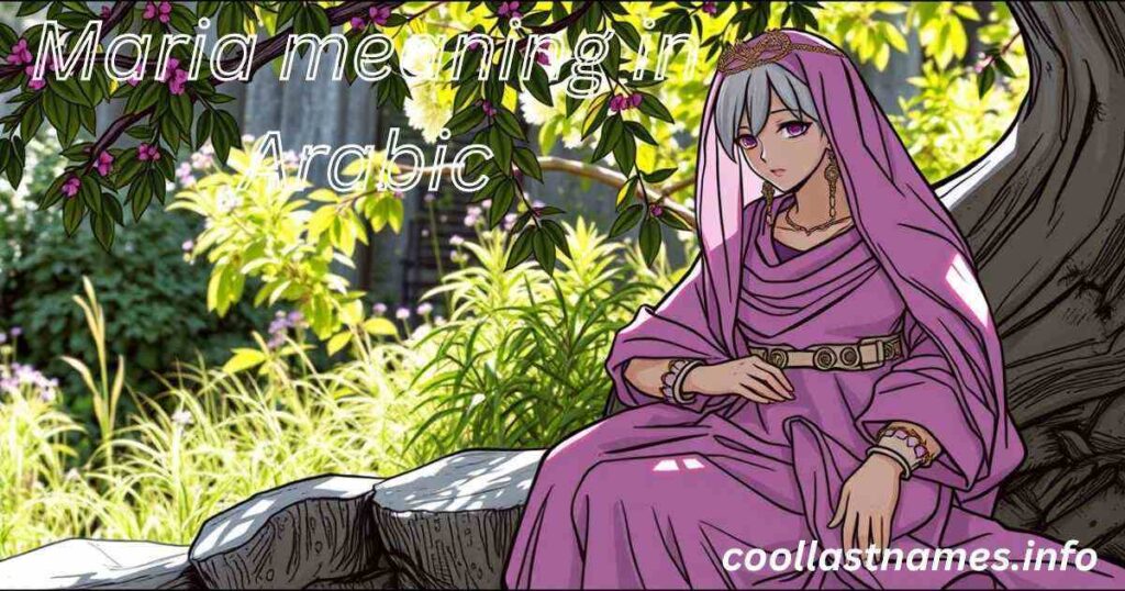 Maria meaning in Arabic, origin and popularity