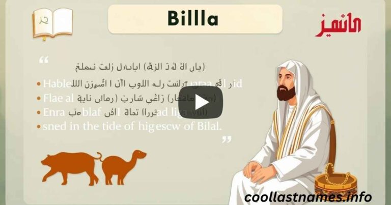 Bilal meaning in Arabic, origin and popularity